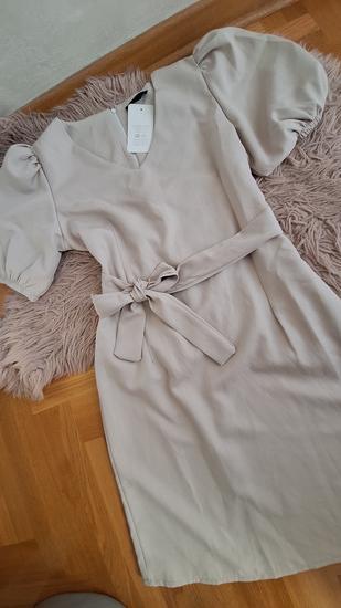 NOVA haljina sa puf rukavima