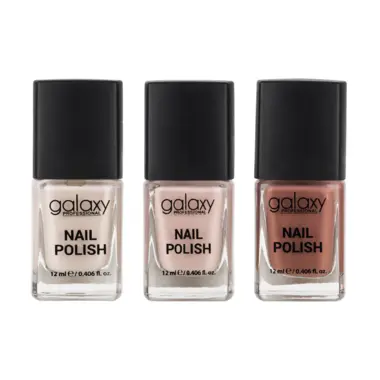 GALAXY PROFESSIONAL Set lakova za nokte - Delicate Nude