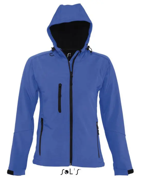 Sols Ženska Softshell jakna sa kapuljačom Replay Blue veličina S 46802