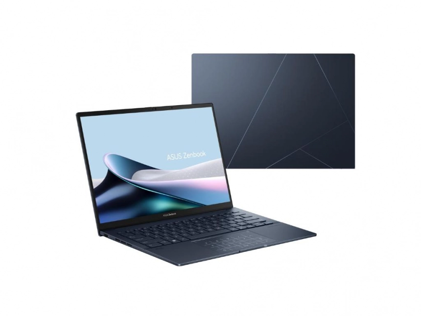 Laptop ASUS Zenbook 14 UX3405CA-QL227W/Win11H/14" OLED Touch/U7-255H/32GB/1TB SSD/sleeve/srebrna
