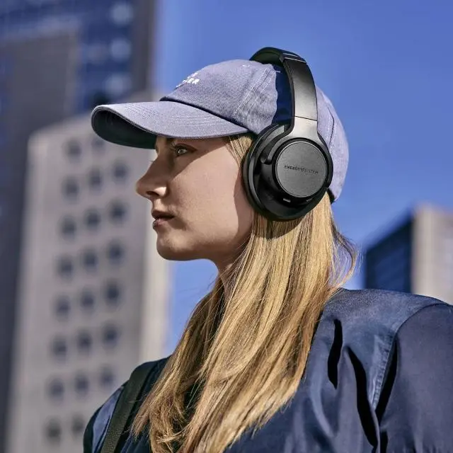 ENERGY SISTEM Silent ANC Bluetooth crne slušalice