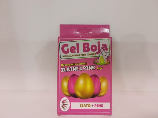 Gel boja zlato-pink