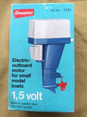 starinski električni vanbrodski motor