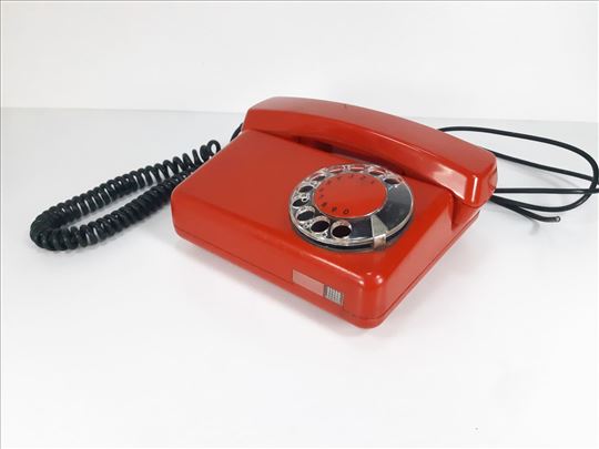 Vintage 80e Tulipan 319/A Poland Telekom telefon