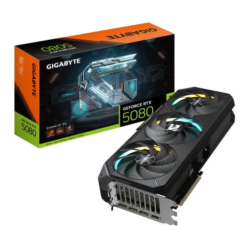 Gigabyte GeForce® RTX 5080 GAMING OC 16G - GV-N5080GAMING OC-16GD