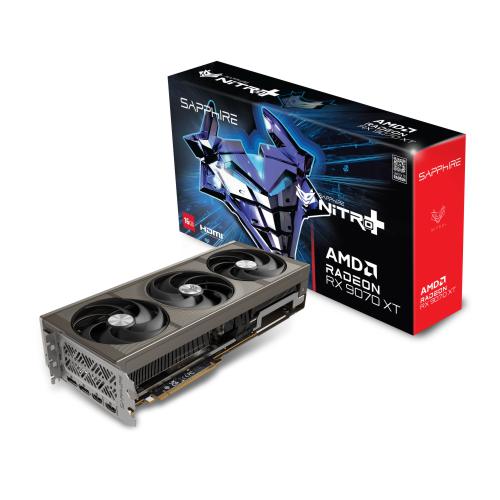 SAPPHIRE Nitro+ AMD Radeon™ RX 9070 XT OC - 16GB GDDR6 - 11348‑01‑20G