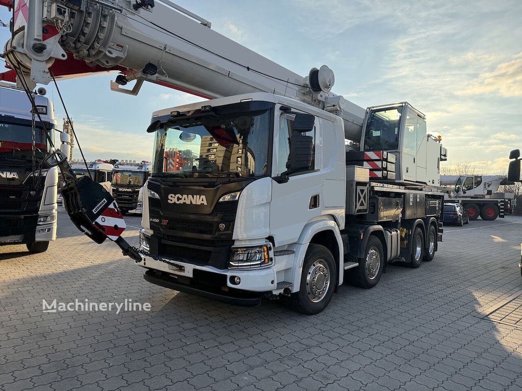 Liebherr LTF 1045-4.1 na šasiji Scania P450 autodizalica