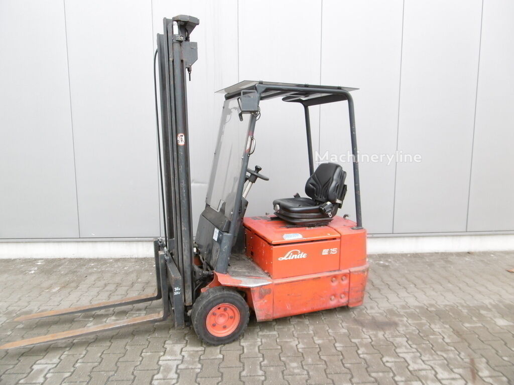 Linde E 15 Z-02 električni viljuškar