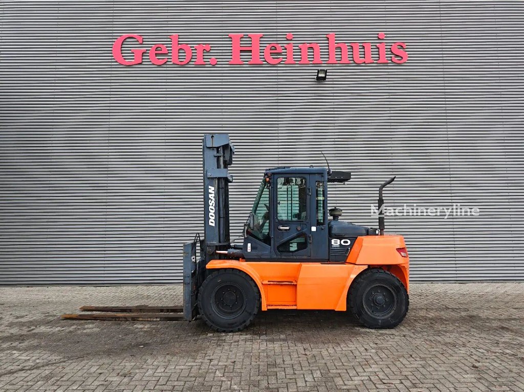 Doosan D80S-7 1585 Hours! dizel viljuškar