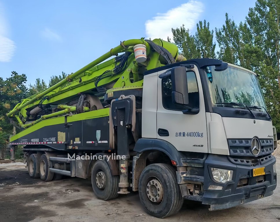 Zoomlion 2020 Zoomlion 63m on Mercedes-benz concrete pump truck pumpa za beton