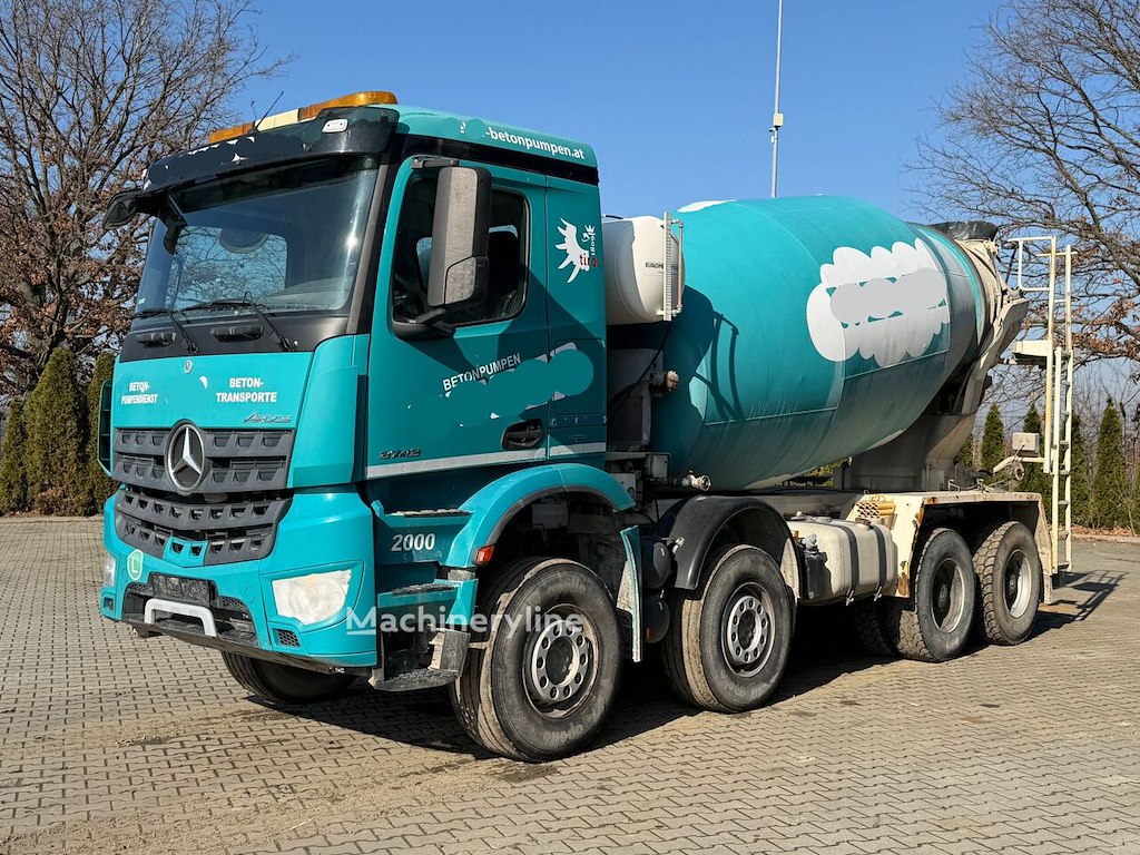 Euromix MTP na šasiji Mercedes-Benz AROCS 3742 8x4 EURO6 BETONOMIESZARKA EUROMIX 10 m³ kamion s mešalicom za beton