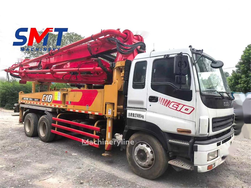 Sany SYM5271THBE na šasiji Isuzu SANY 37M CONCRETE PUMP 3 AXLES pumpa za beton