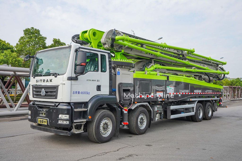 Nova Zoomlion 2026 Zoomlion 62m on Sitrak New concrete pump truck pumpa za beton