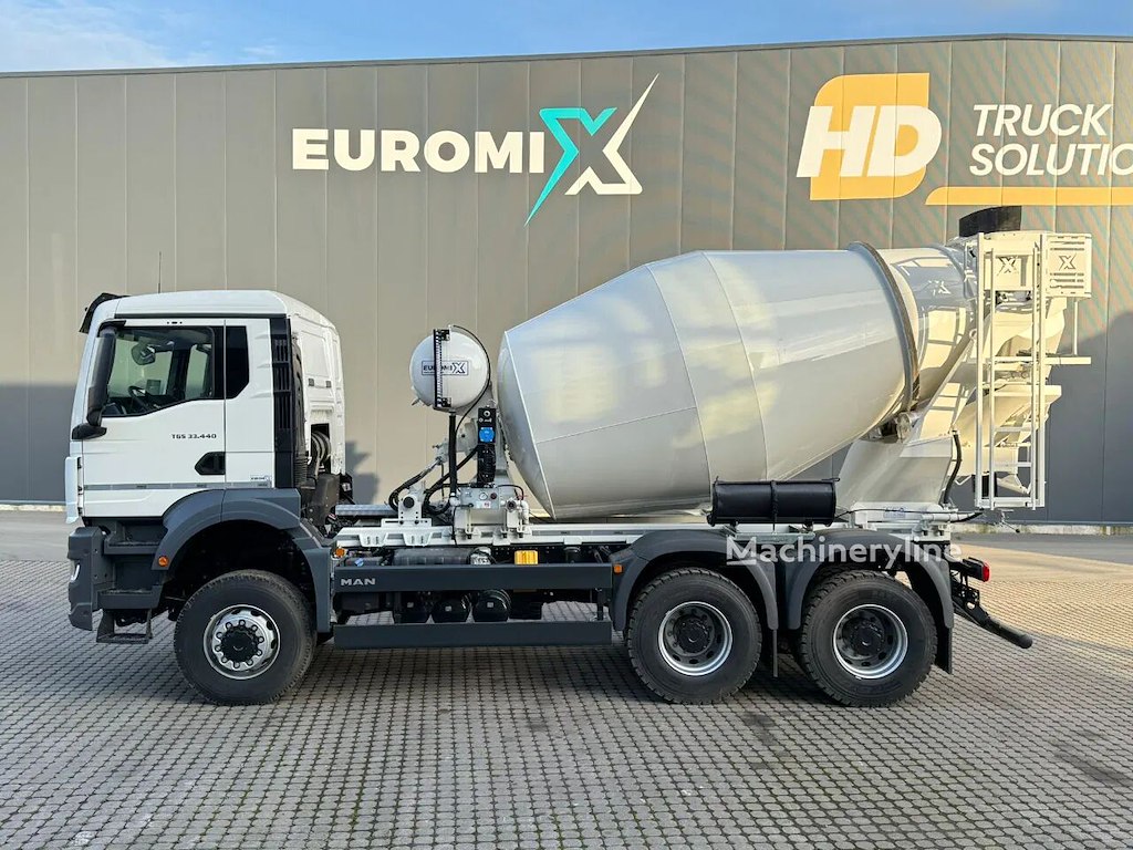 MAN TGS 33.440 MAN TGS 33.440 / 6X6 Euro6e Euromix MTP EM 7 L kamion s mešalicom za beton