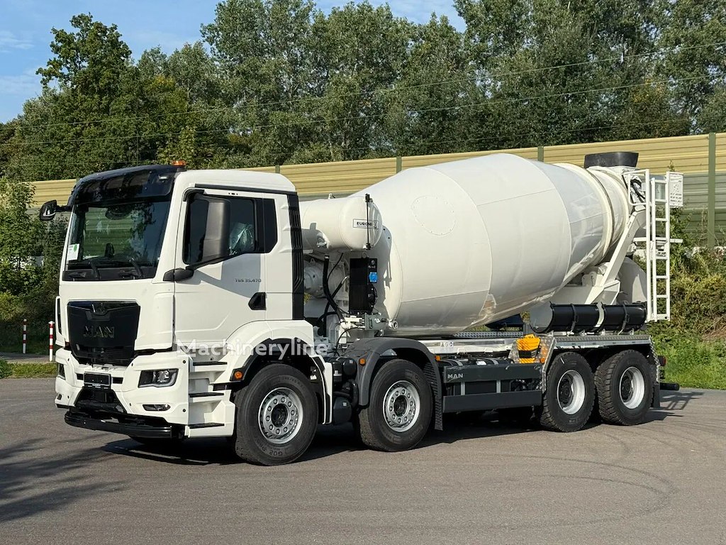 Novi MAN TGS 35.470 MAN TGS 35.470 BB 8X4 EuromixMTP EM 10 L kamion s mešalicom za beton