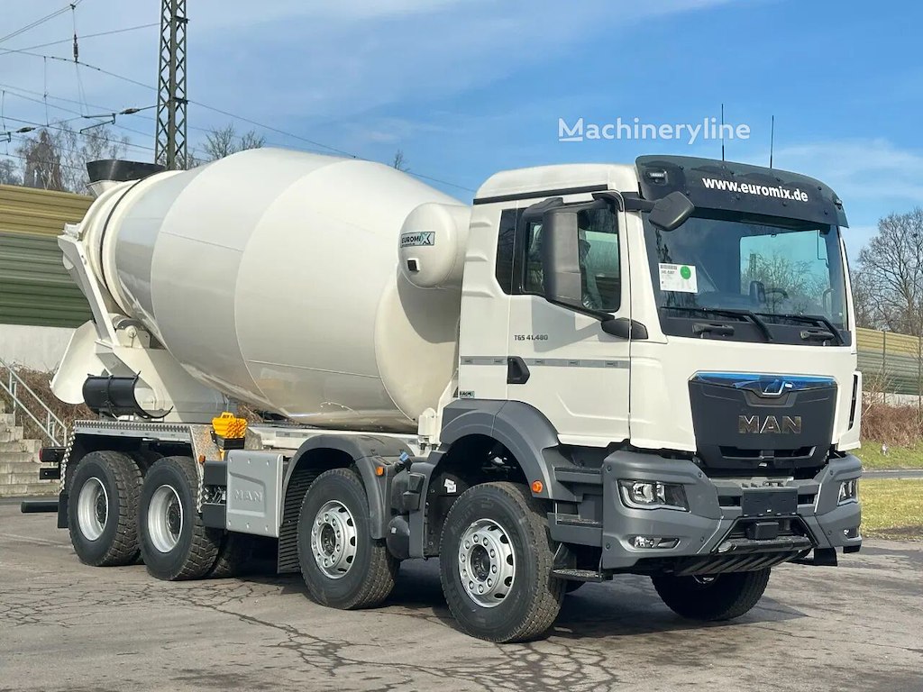 Novi MAN TGS 41.480 MAN TGS 41.480 8x4 /Euro6e Euromix EM 12 R kamion s mešalicom za beton