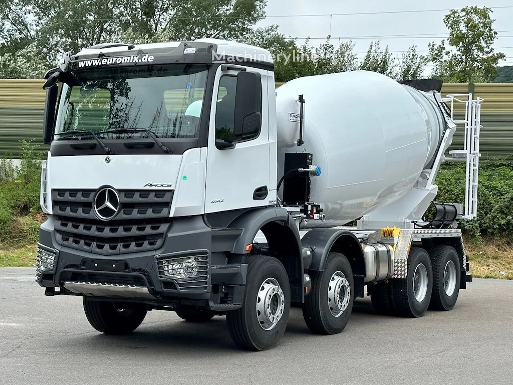 Mercedes-Benz Arocs 4142 Mercedes-Benz AROCS 5 4142 B 8X4 Euro 3 EuromixMTP EM kamion s mešalicom za beton