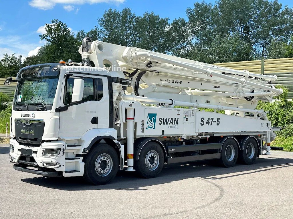 MAN TGS 41.520 SWAN TSP 47-5 160RZ ( 47m ) pumpa za beton