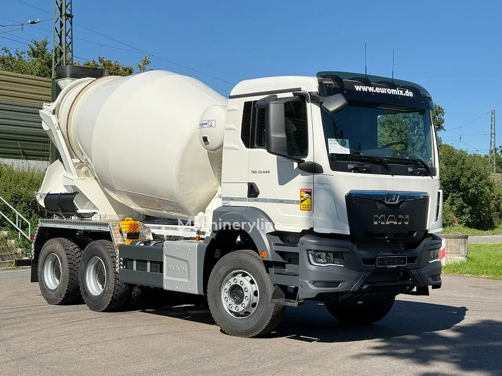 Novi MAN TGS 33.480 MAN TGS 33.480 / 6X4 Euro6e Euromix MTP EM 7 L kamion s mešalicom za beton