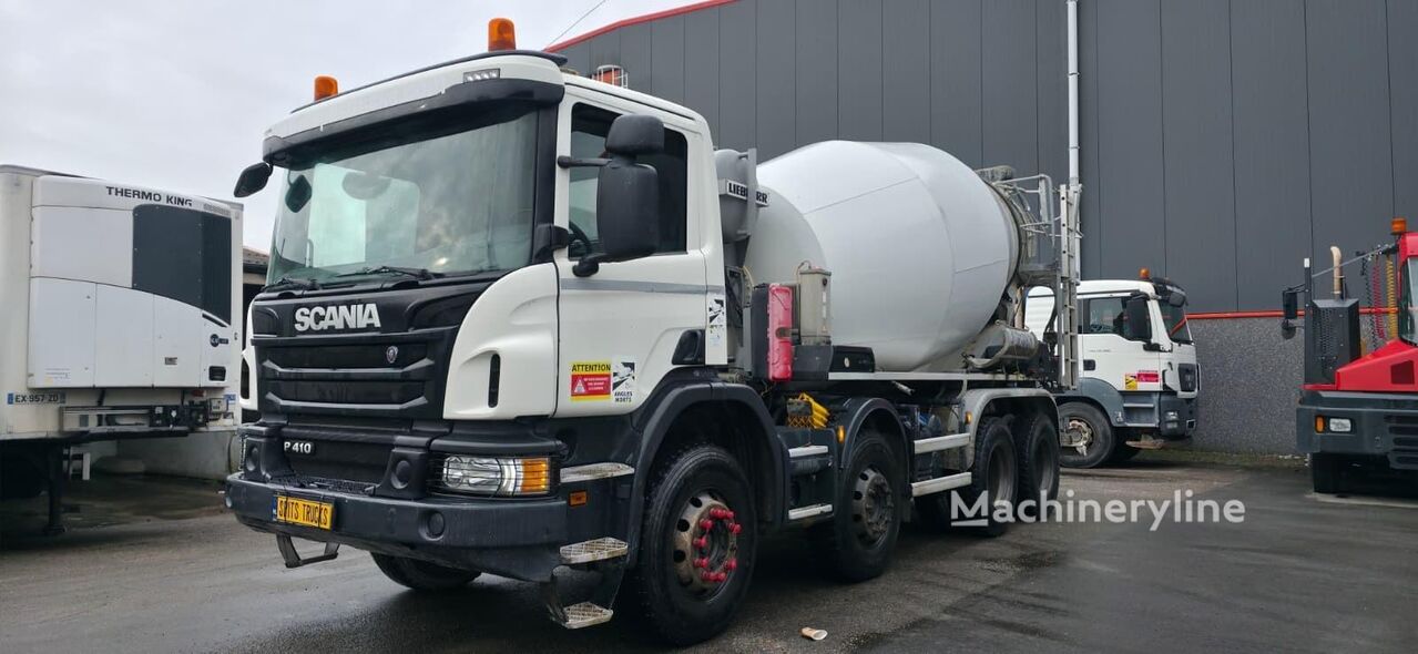 Scania P410 kamion s mešalicom za beton