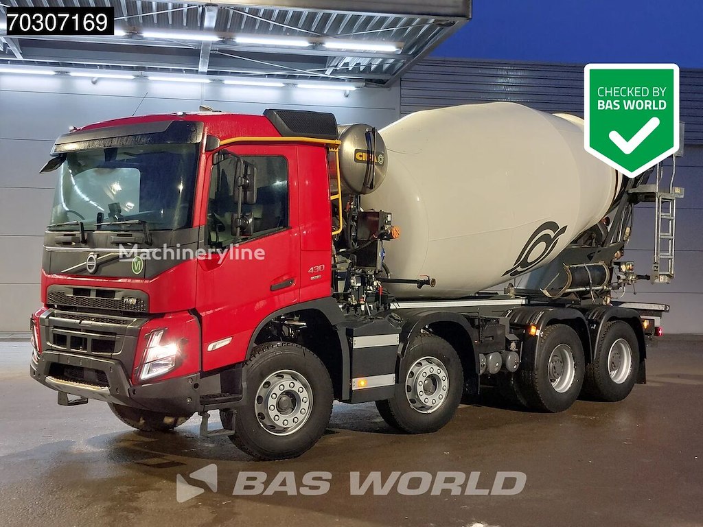 Volvo FMX 430 8X4 10m3 CIFA Mixer Steel suspension Big-Axle Automatic kamion s mešalicom za beton