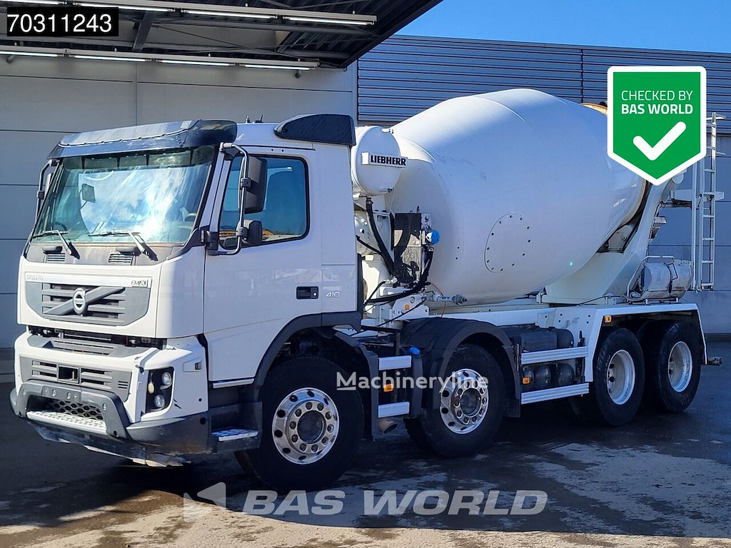 Volvo FMX 410 8X4 8m3 Stetter Mixer Automatic Euro 5 kamion s mešalicom za beton