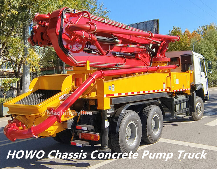 Nova Sinotruk Howo Concrete Pump Truck for Sale pumpa za beton