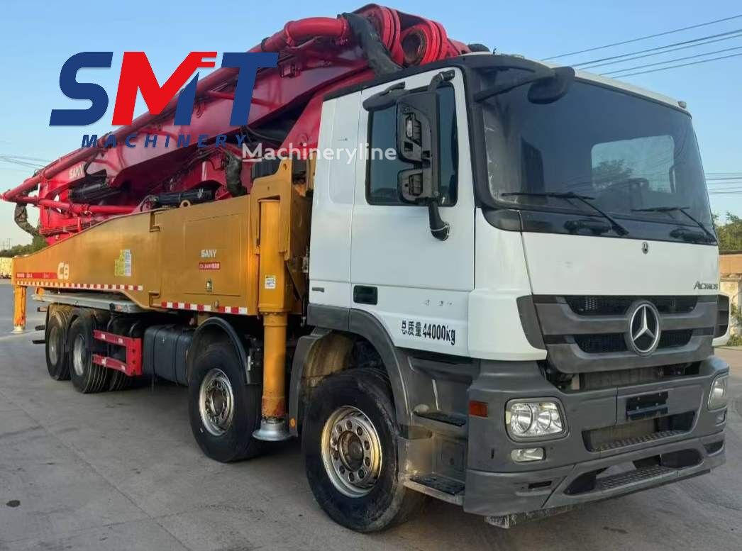 Sany SYM5449THB na šasiji Mercedes-Benz 2019 concrete pump 56m SANY ACTROS pumpa za beton