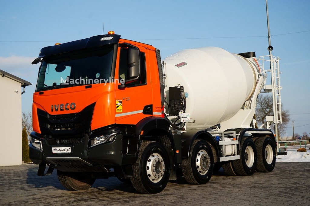 Stetter na šasiji IVECO X-WAY 420 kamion s mešalicom za beton