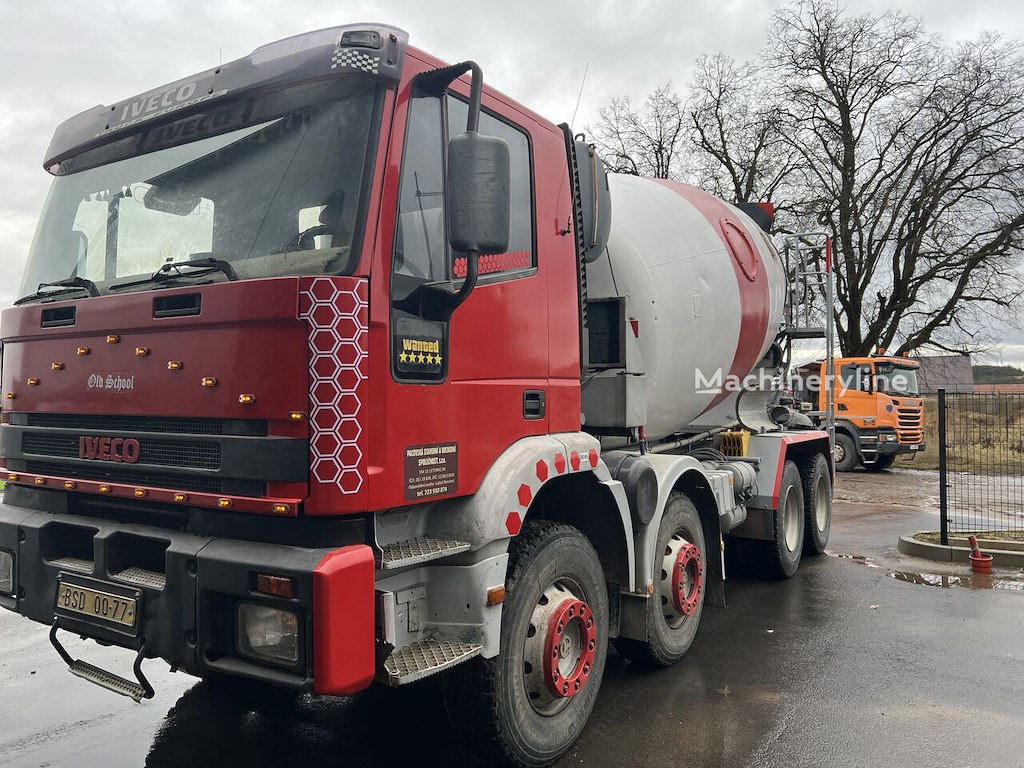 IVECO Eurotrakker 340 kamion s mešalicom za beton