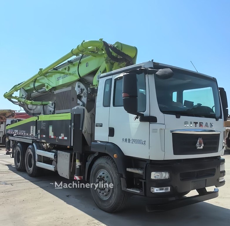 Zoomlion 2022 Zoomlion 43m Sitrak chassis pump truck pumpa za beton