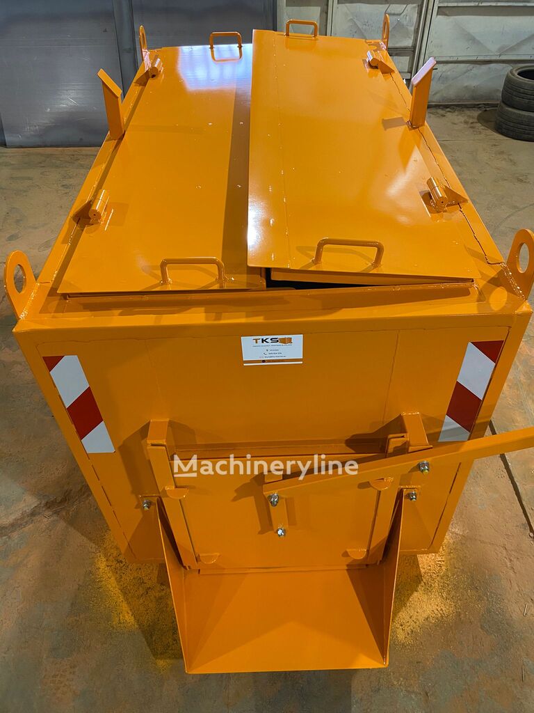 Novi Thermocontainer für Asphalt 2 m³, Asphaltbehälter termo bunker za asfalt