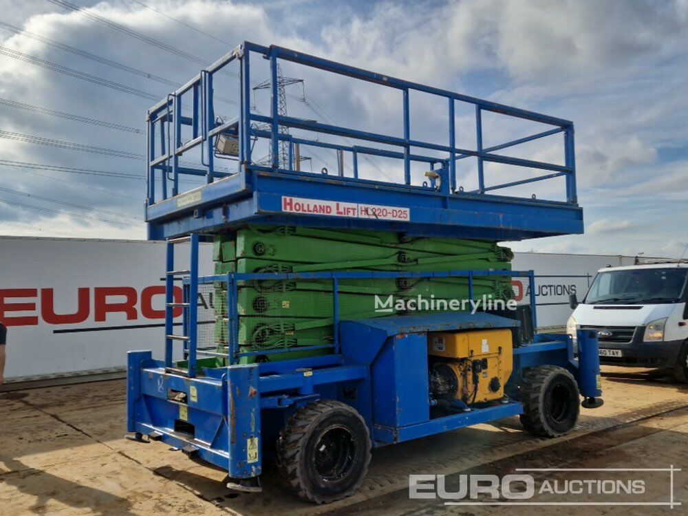 Prodaje se Holland Lift Combistar B-195DXL25 4x4 Diesel Scissor Lift hidrauličnu zglobnu platformu na aukciji