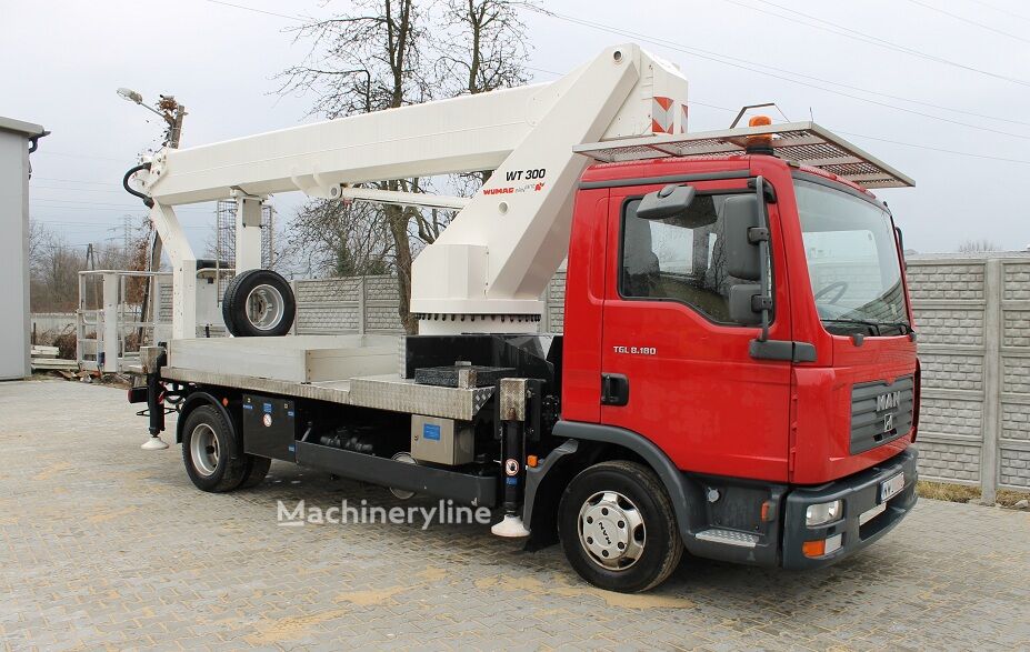 MAN TGL 8.180 - Wumag WT 300 auto dizalica s korpom