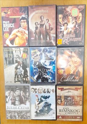 Lot Stranih DVD Filmova - 27 Komada - DVD