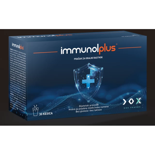 IMMUNOLPLUS – Kompleksna nutritivna podrška za imunitet i energiju (30 kesica)