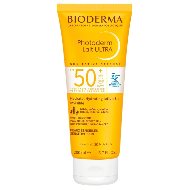 BIODERMA PHOTODERM LAIT ULTRA SPF50+ 200ml – MAKSIMALNA ZAŠTITA ZA OSETLJIVU KOŽU CELOG TELA