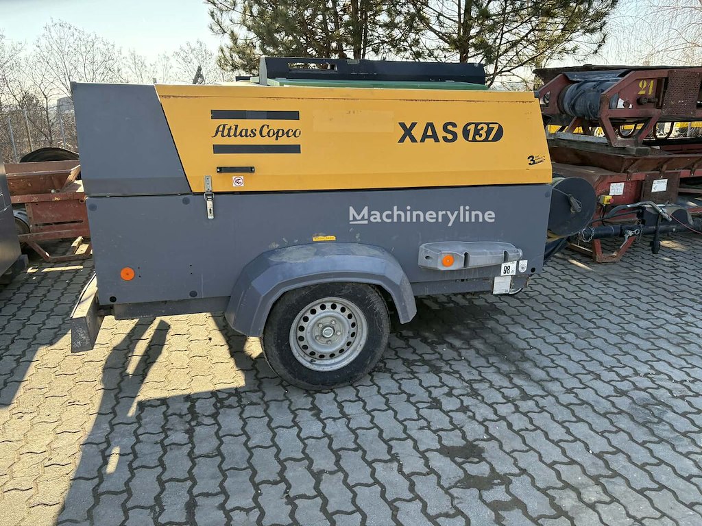 Atlas Copco XAS 137 mobilni kompresor