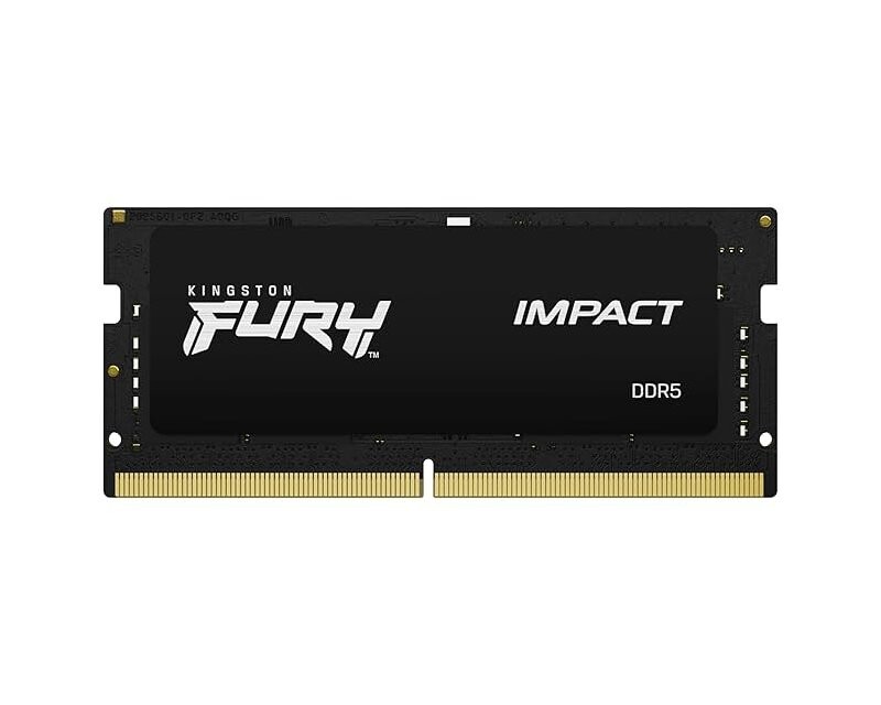 KINGSTON - SODIMM DDR5 16GB 6000MT/s KF560S38IB-16 FURY Impact Black XMP