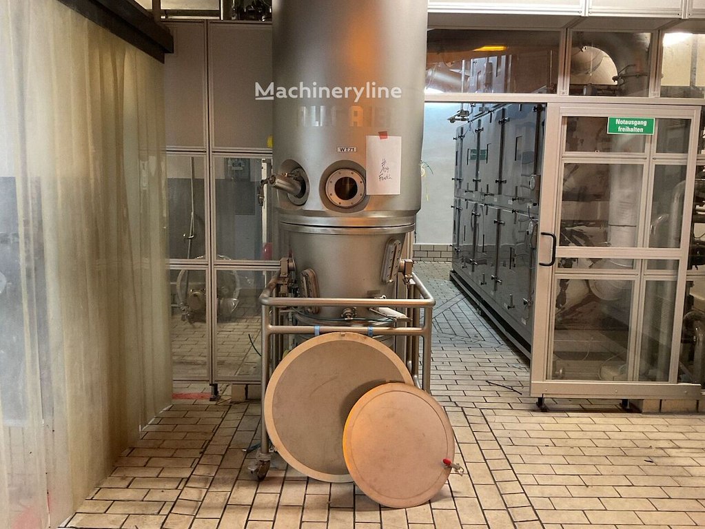 Allgaier WS-CA-150 — Closed Loop - Fluid bed dryer batch oprema za sušenje