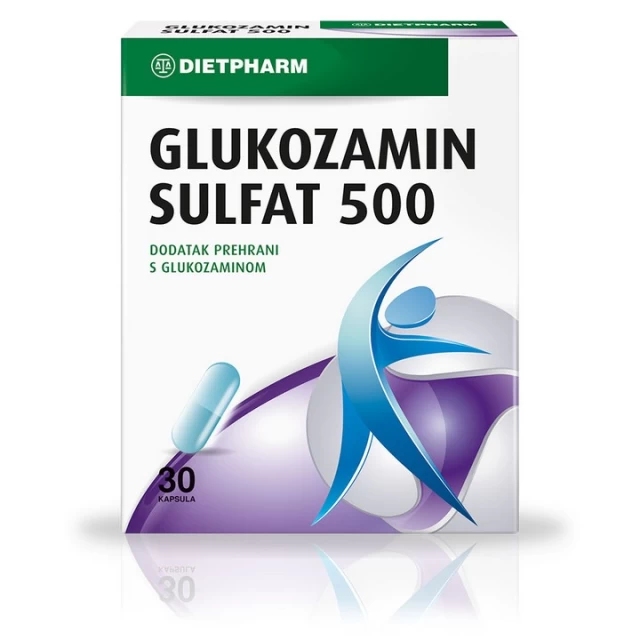 GLUKOZAMIN SULFAT 500 – Prirodna podrška za regeneraciju zglobova (30 kapsula)