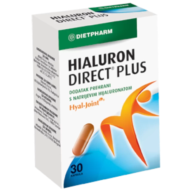 HIALURON DIRECT PLUS KAPSULE 30 kom – Dermo-rehidratacija i "plumping" efekat iznutra