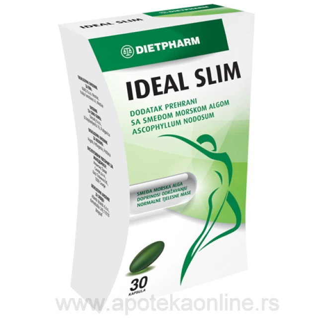 IDEAL SLIM 30 kapsula – Dermo-metabolička podrška i prirodna regulacija težine