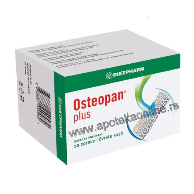OSTEOPAN PLUS TABLETE – Dermo-nutritivna podrška za čvrstinu kostiju i vitalnost tkiva