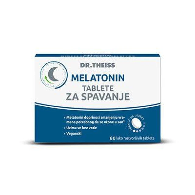 Dr. Theiss Melatonin – Prirodna podrška za brz san i kvalitetan odmor