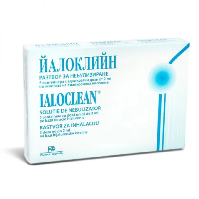 Ialoclean rastvor za inhalaciju – Intenzivna zaštita i oporavak disajnih puteva