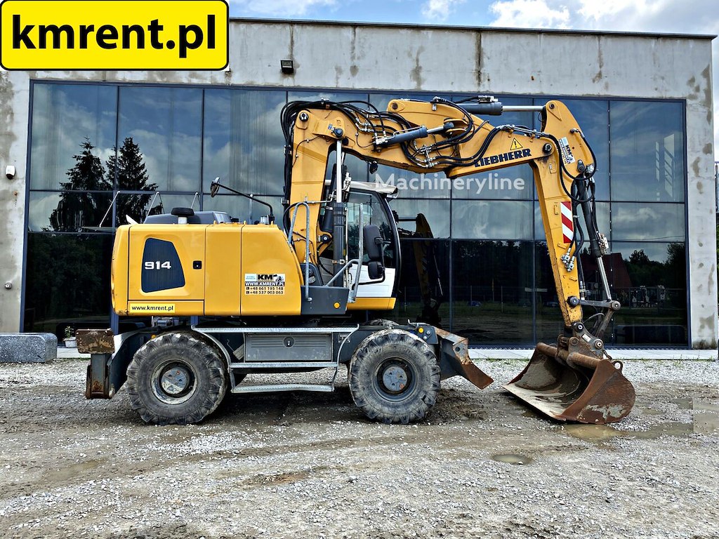 Liebherr A914 KOPARKA KOŁOWA 2012R. | VOLVO 140 160 LIEBHERR 316 ATLAS 16 bager točkaš