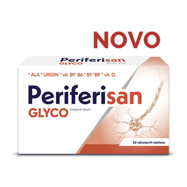 Periferisan Glyco – Napredna podrška kod neuropatija i dijabetesa