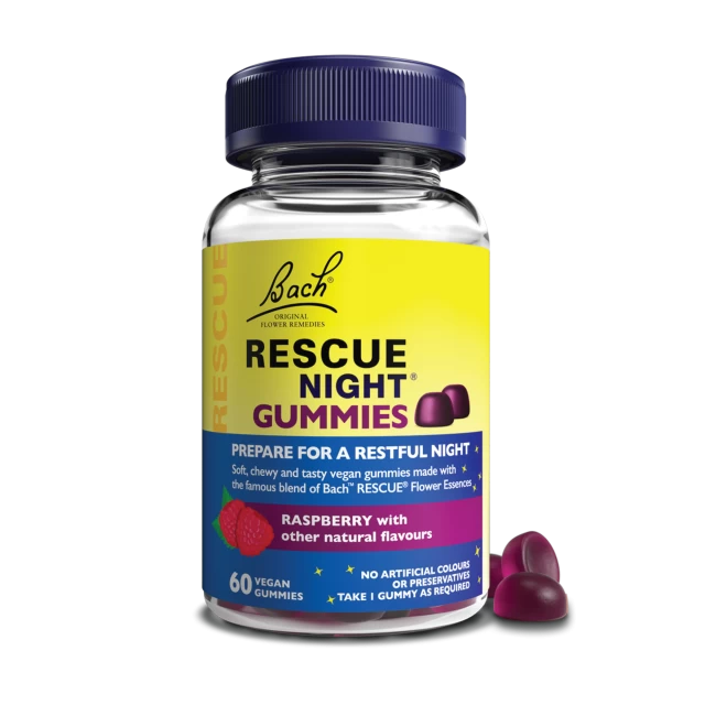 RESCUE NIGHT GUMMIES – Za miran san i opuštanje (60 gumenih bombona)