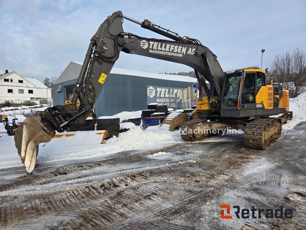 Prodaje se Volvo ECR355EL bager guseničar na aukciji